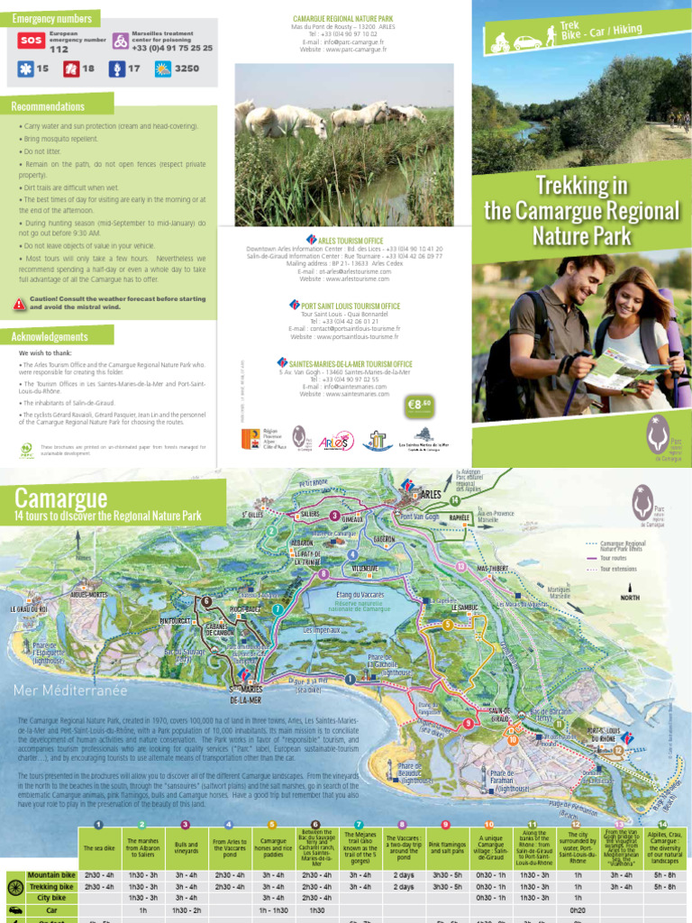 Discover Camargue: 14 Scenic Tours | PDF | Transport