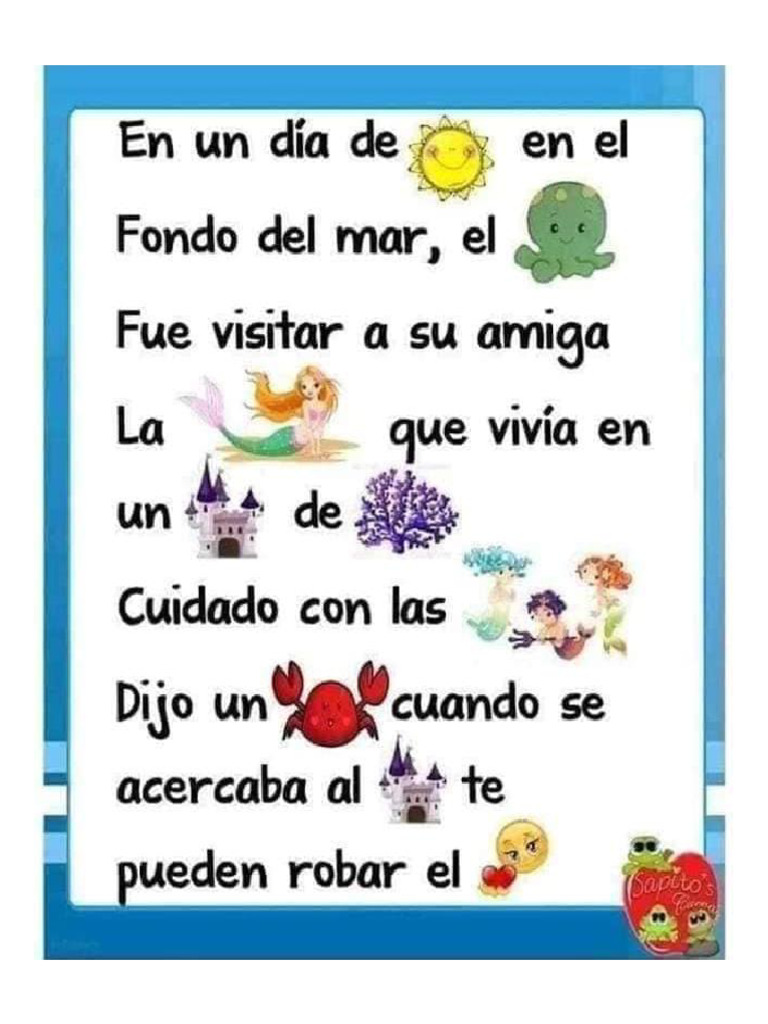 Cuento Con Pictograma | PDF