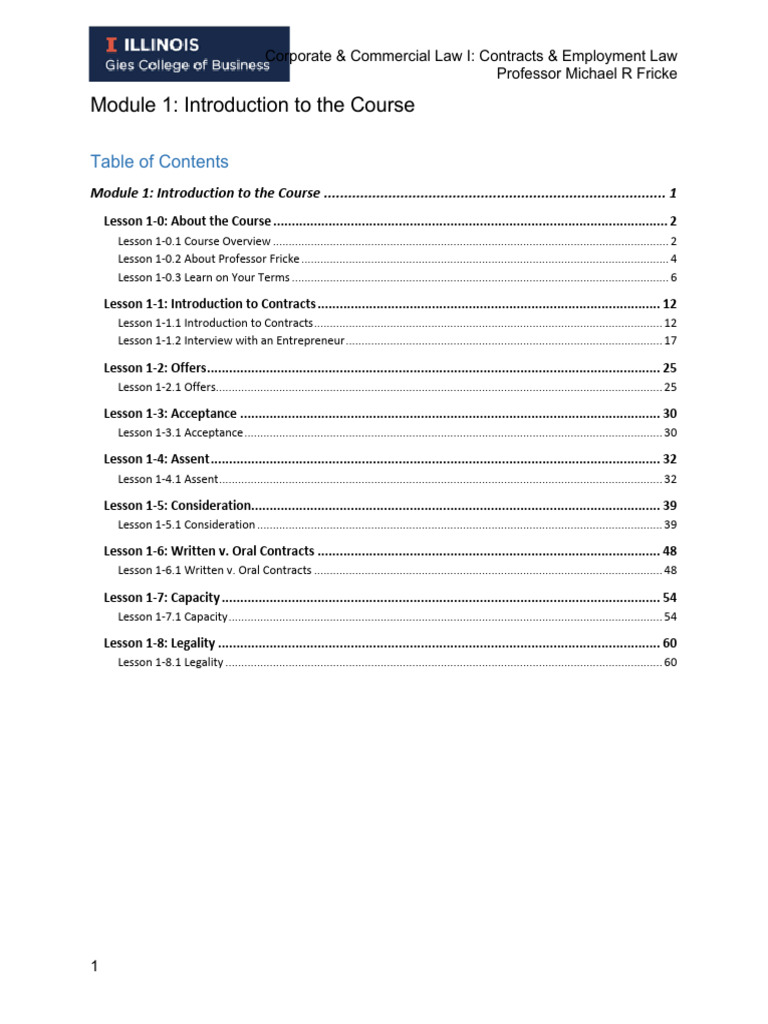 BADM 403 MOOC 1 Module 1 Transcript | PDF | Offer And Acceptance | Auction