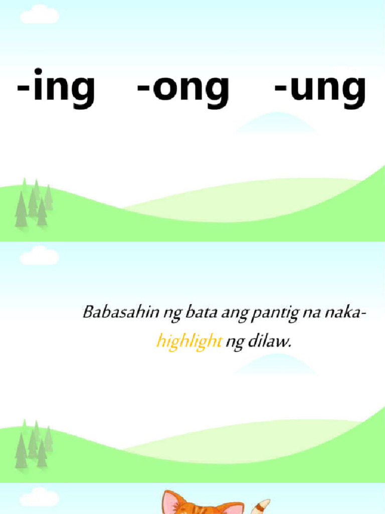 Abakada Pantig Na Ing at Ay | PDF