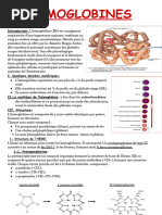 Hemoglobine-Structure Et Metabolisme - Pptés | PDF | Hémoglobine | Chimie