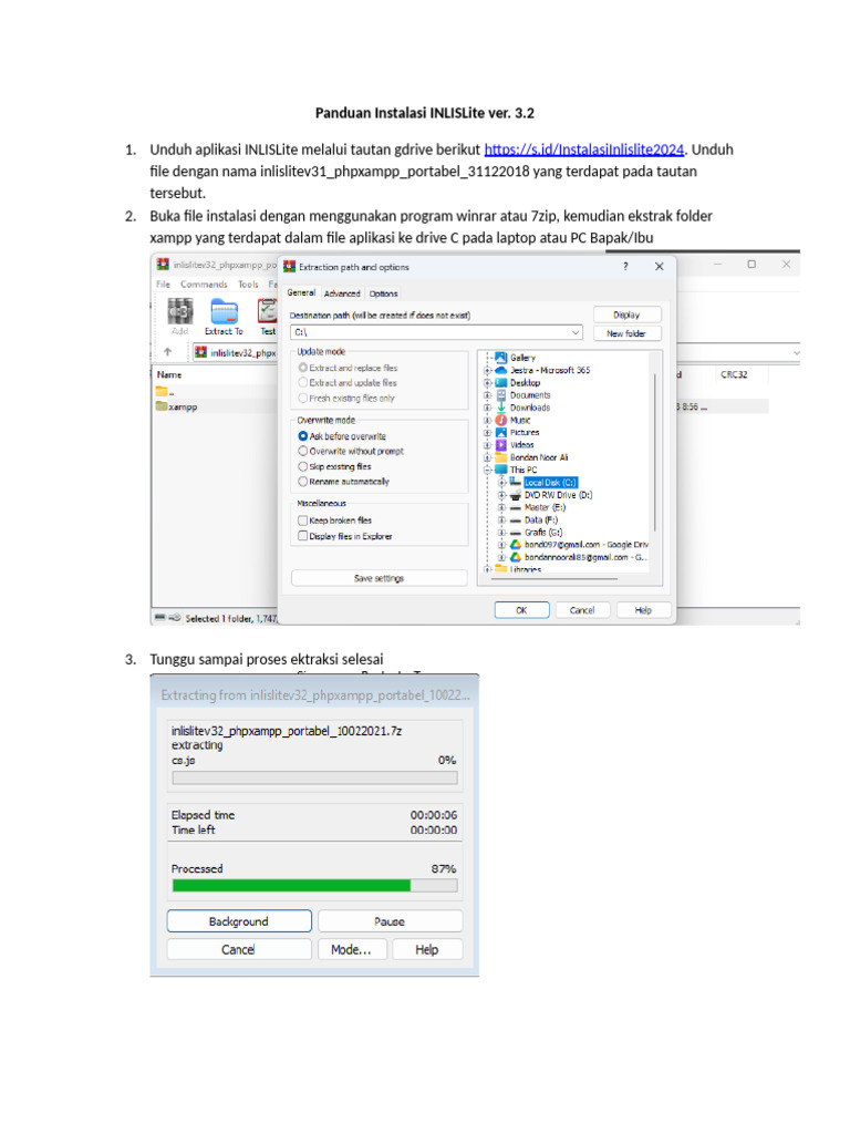 Panduan Instalasi INLISLite | PDF