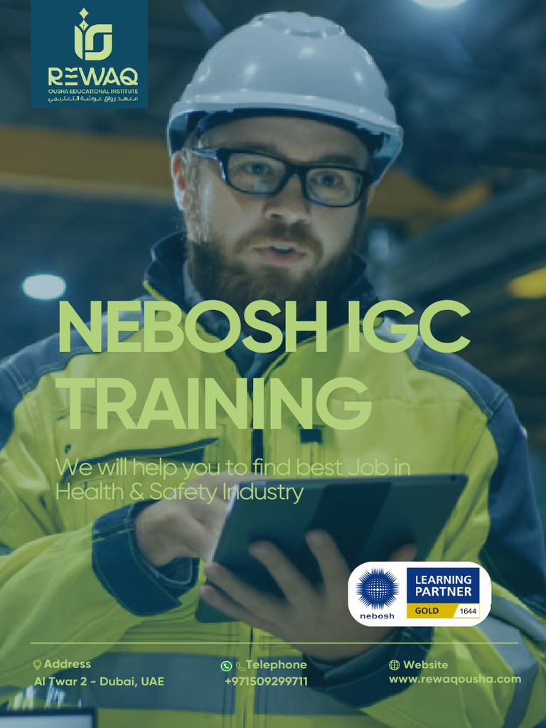 Nebosh Brochure 2025 PDF | PDF | Occupational Safety And Health | Safety