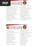 20 Oraciones con la letra H | PDF