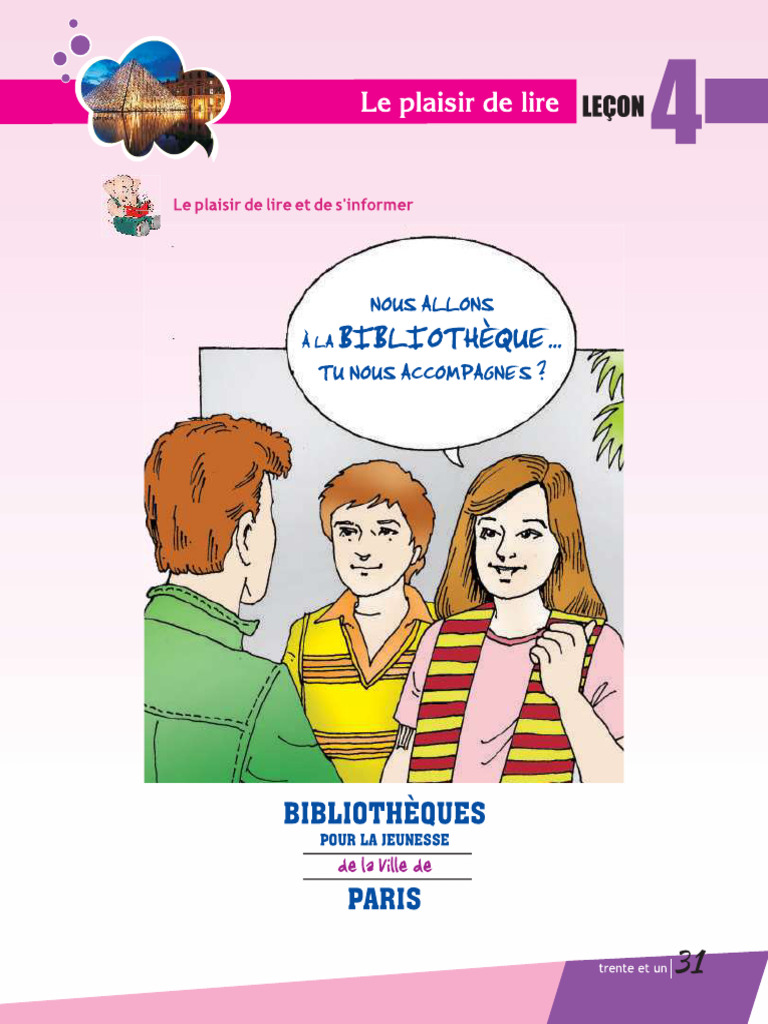 Class 10 French Lesson 4 | PDF