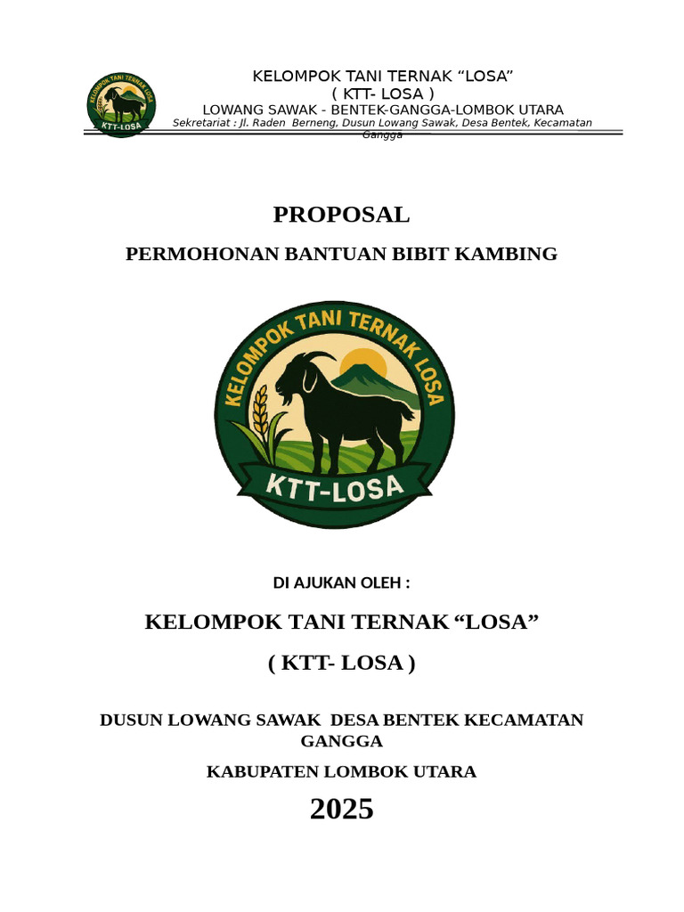 Lowang Sawak KTT | PDF