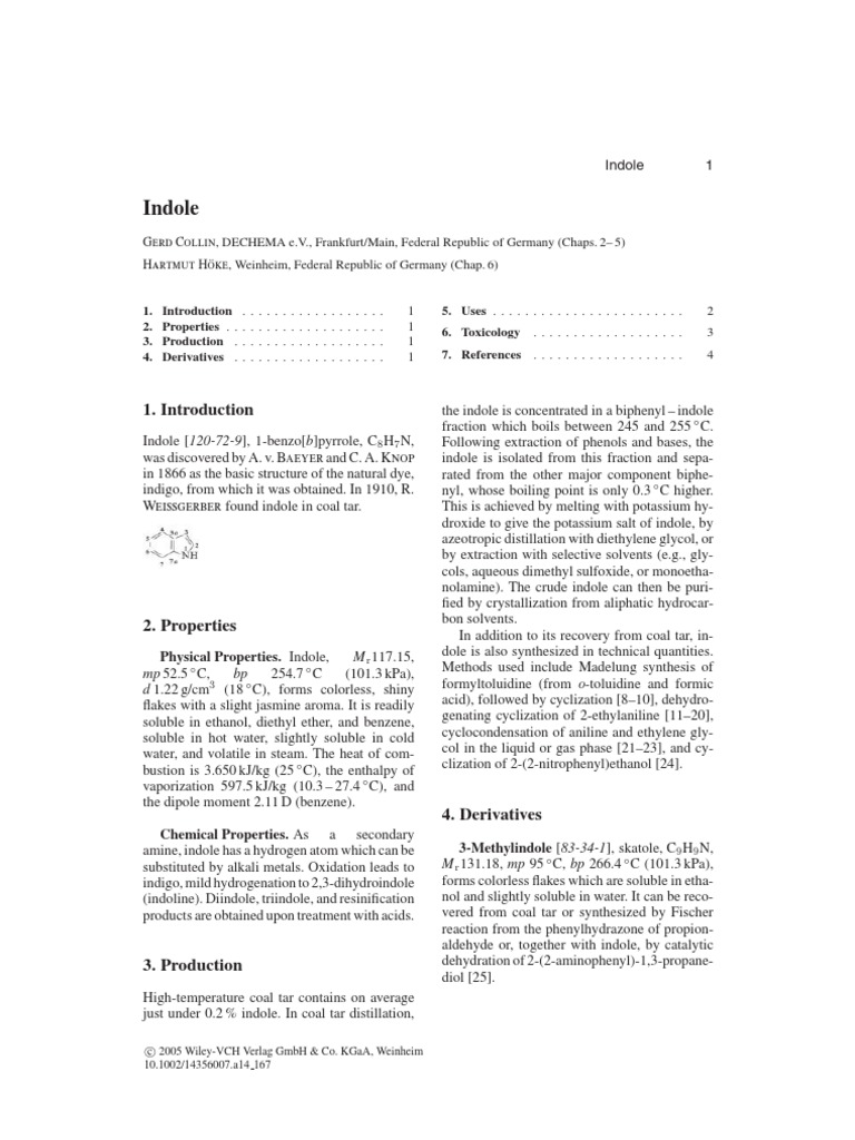 Ullmann's Enc. of Industrial Chemistry (2007) | PDF | Ethanol ...