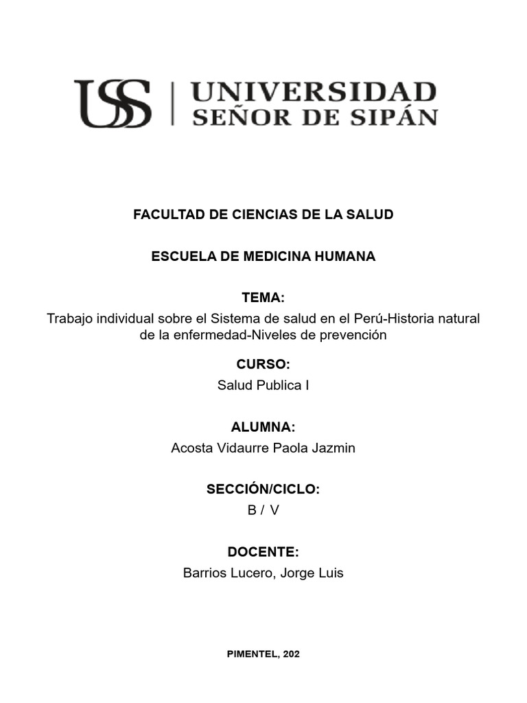 GP1 - Acosta - Paola - Enfermedades | PDF | Cáncer de mama | Cáncer