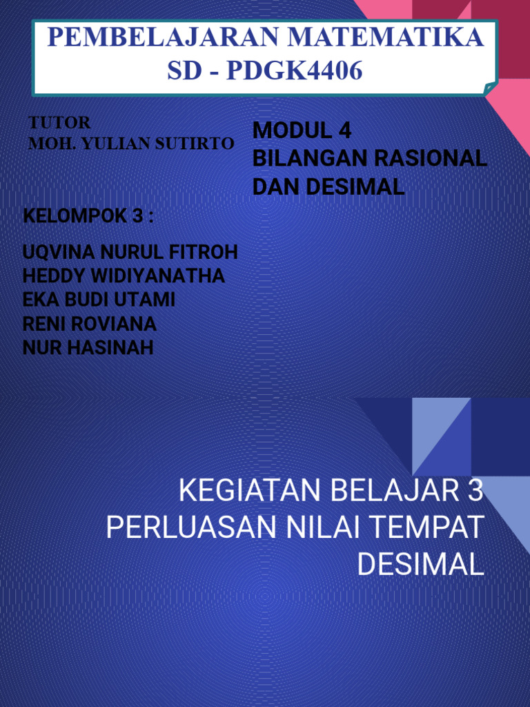 Modul 4 Matematika | PDF