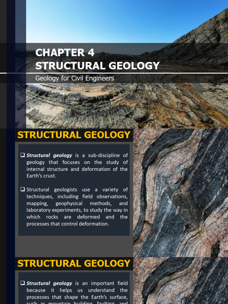 Lecture 1-Structural Geology and Geologic Mass | PDF | Fault (Geology ...