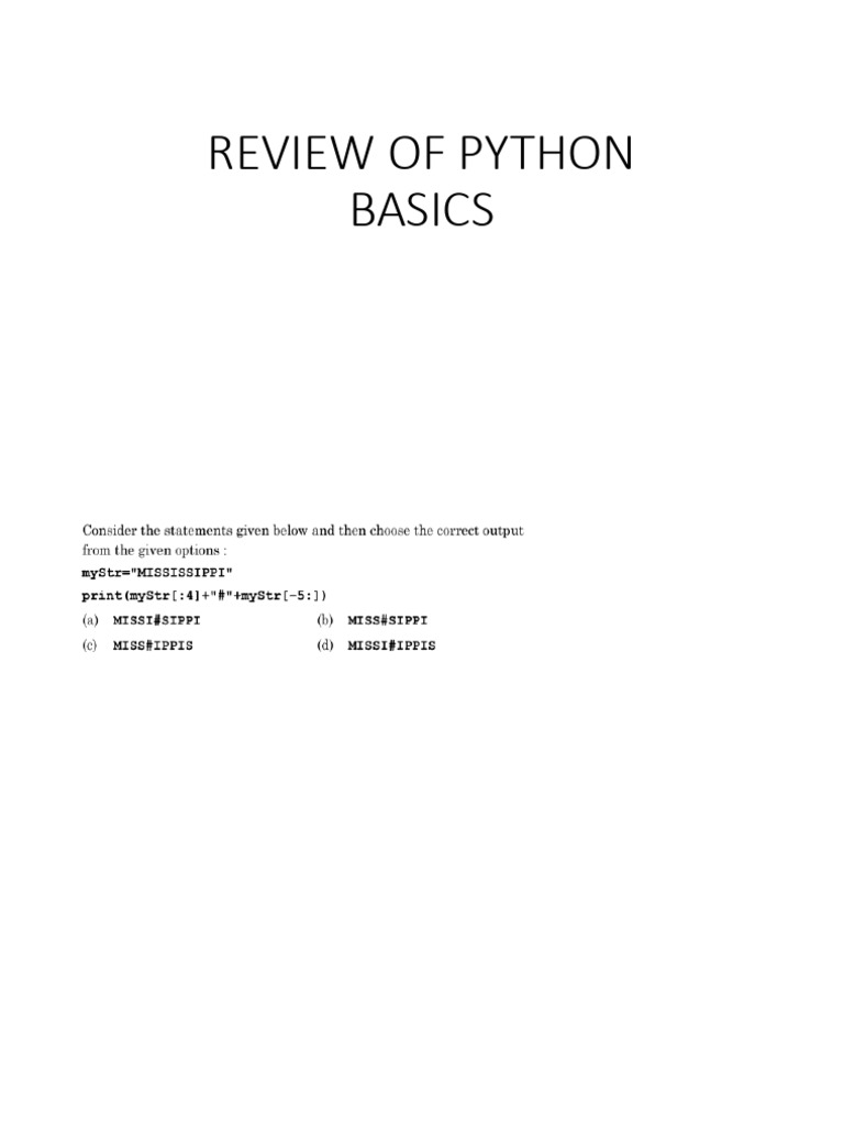 21.03.plus Two Cs Review of Python QP Best | PDF | Control Flow | Boolean Data Type
