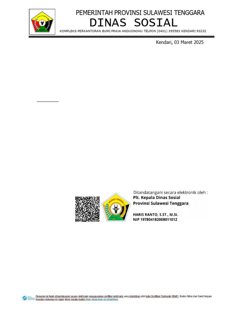 Bantuan Paket Sembako | PDF