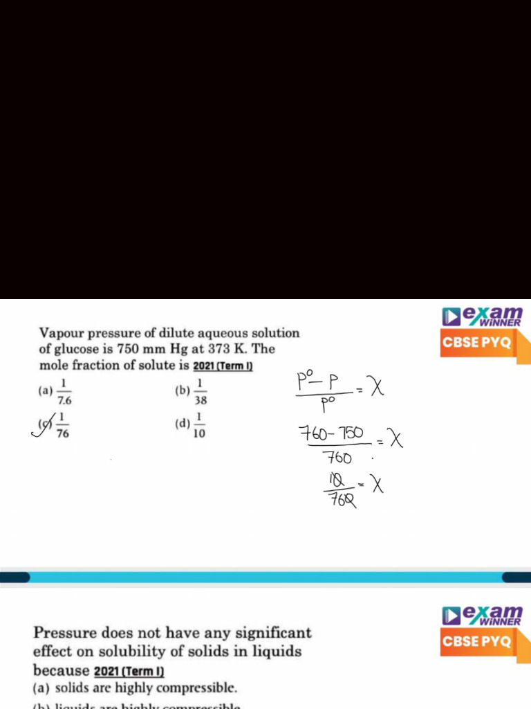 Pyq Cbse Solutions Compressed | PDF