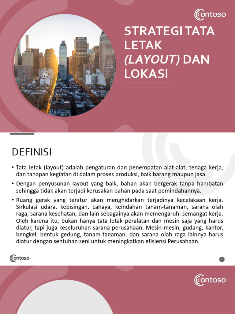 Strategi Tata Letak Dan Lokasi | PDF