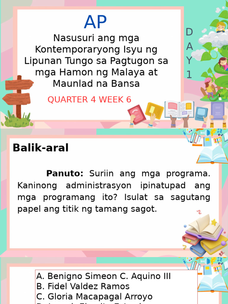 Nasusuri Ang Mga Kontemporaryong Isyu NG Lipunan Tungo Sa Pagtugon Sa ...
