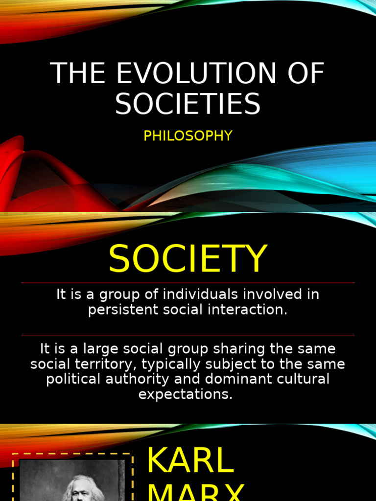 The Evolution of Societies | PDF