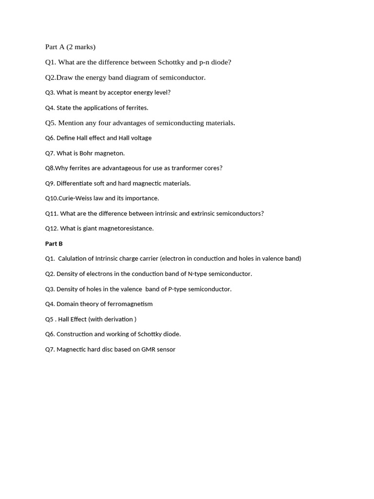 IAT 2 Important Questions | PDF