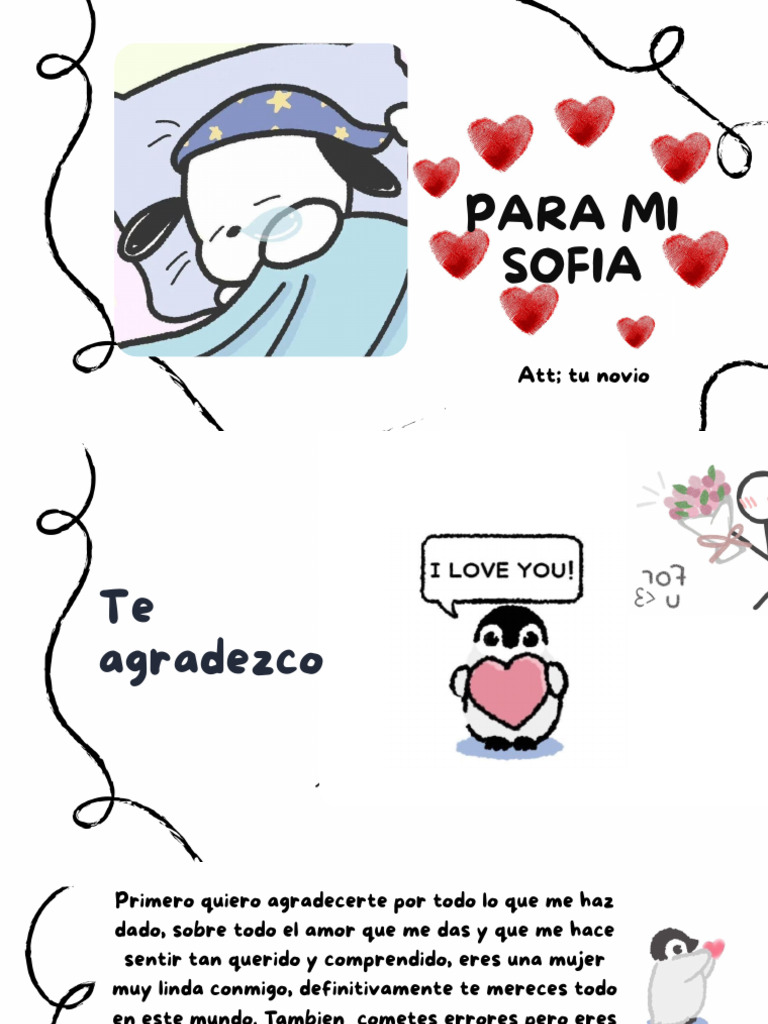 Snoopy PowerPoint Template | PDF | Amor