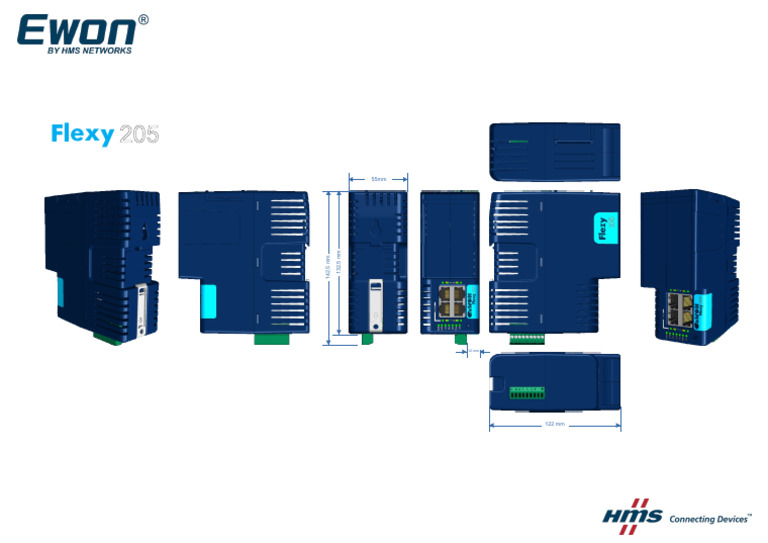 Ewon Flexy 205 Drawings Colour | PDF