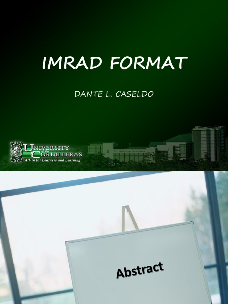 Imrad Stats | PDF