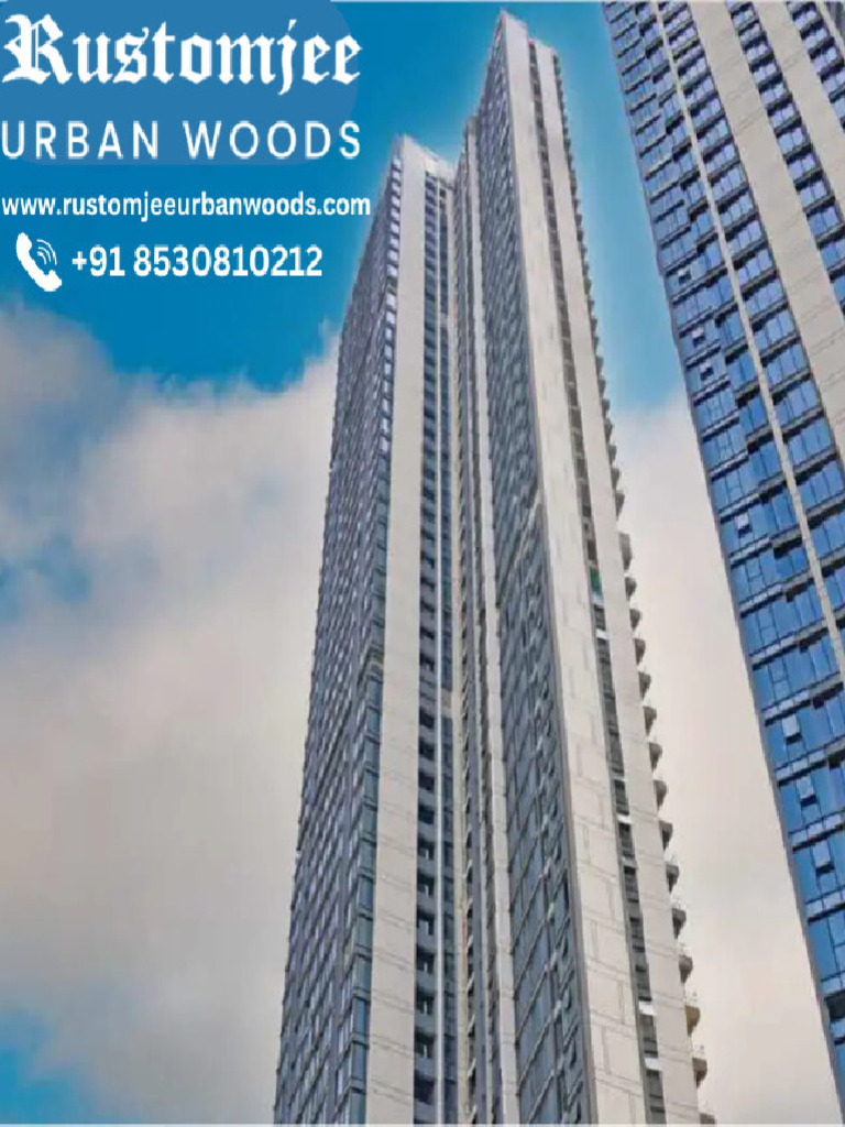 Rustomjee Urban Woods Dombivli Spacious 1 2 & 3 BHK Flats | PDF