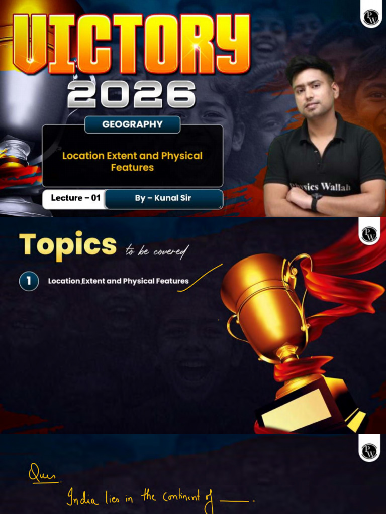 Location Extent and Physical Features 01 - Class Notes - VICTORY 2026 ...