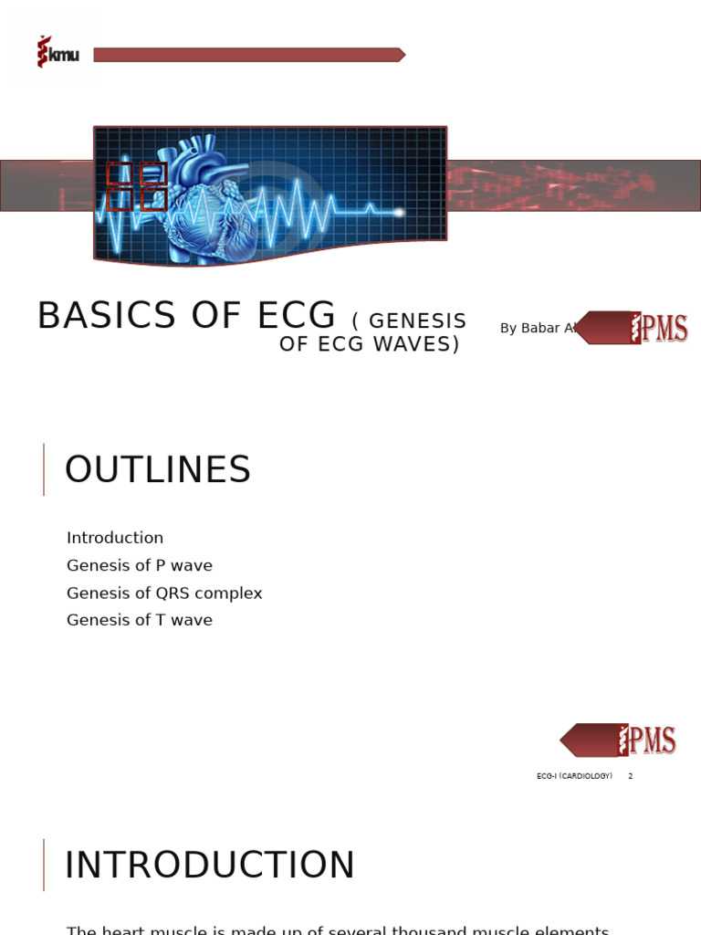 Understanding ECG Wave Genesis | PDF | Electrocardiography | Cardiology
