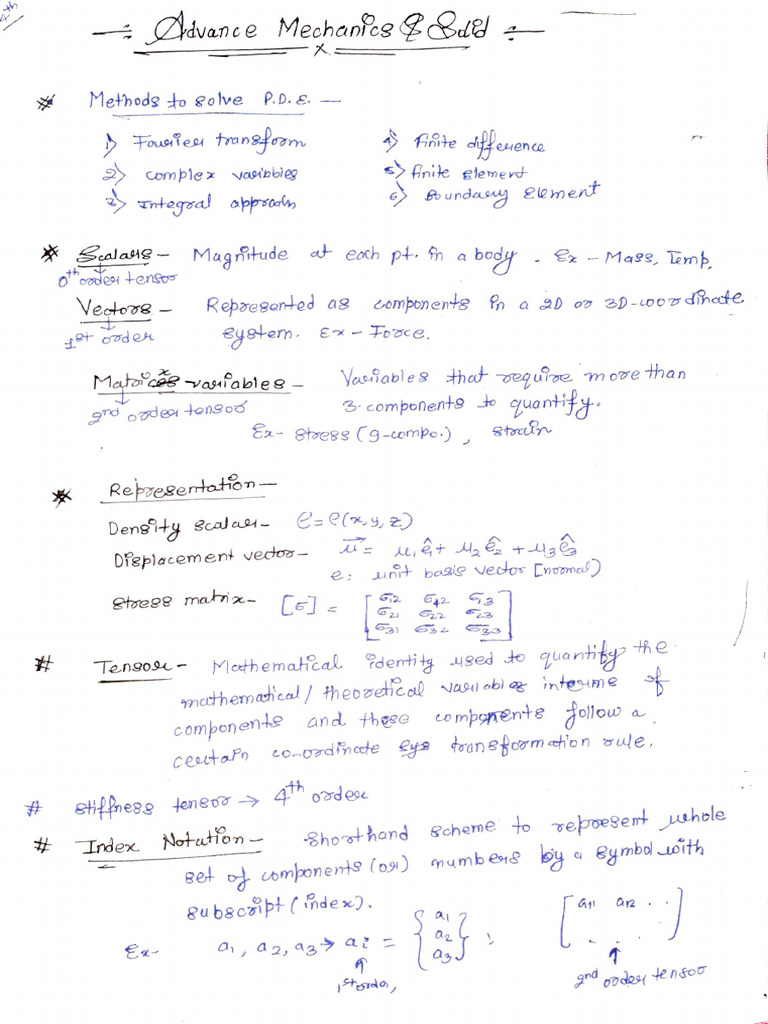 Advance Mechanics of Solids | PDF