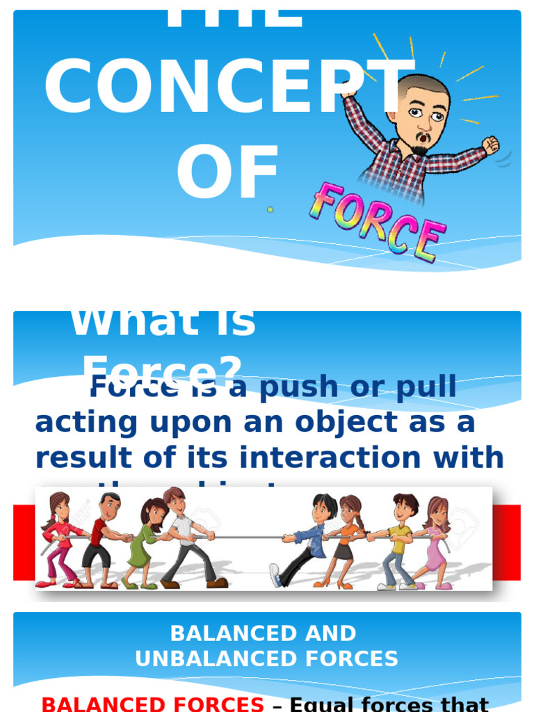 Understanding Force and Motion Concepts | PDF | Force | Mechanical ...