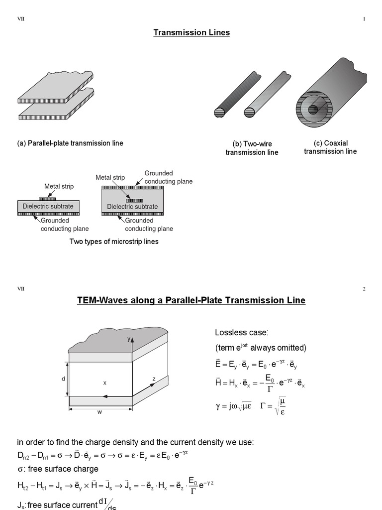 Transmission Line Principles | PDF