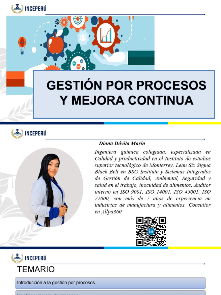 CLASE 2. Gestión Por Procesos y Mejora | PDF | Calidad (comercial ...