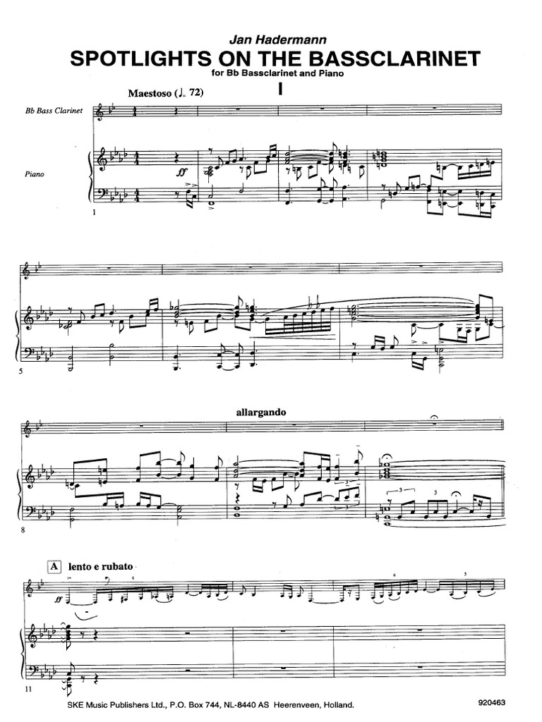 Hadermann Spotlights Piano 2 | PDF