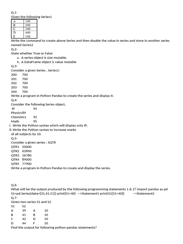 Grade 12 Worksheets - Chapter1 | PDF | Computer Programming