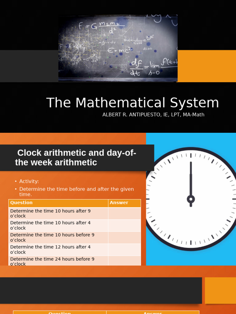 10.1. The Mathematical System Cryptology | PDF | Elementary Mathematics ...