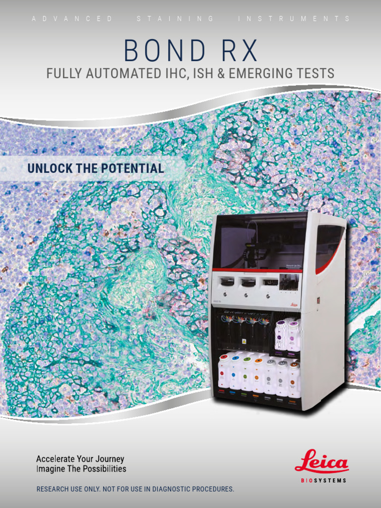 Rev B BOND RX Brochure | PDF | Immunohistochemistry | In Situ Hybridization