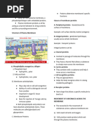 Biology Membranes A-Level OCR Notes | PDF | Cell Membrane | Biotechnology