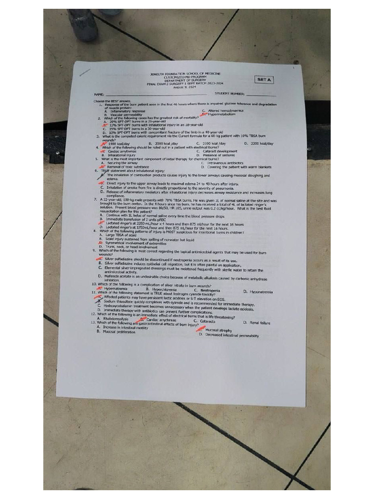 Surgery Final 2 | PDF