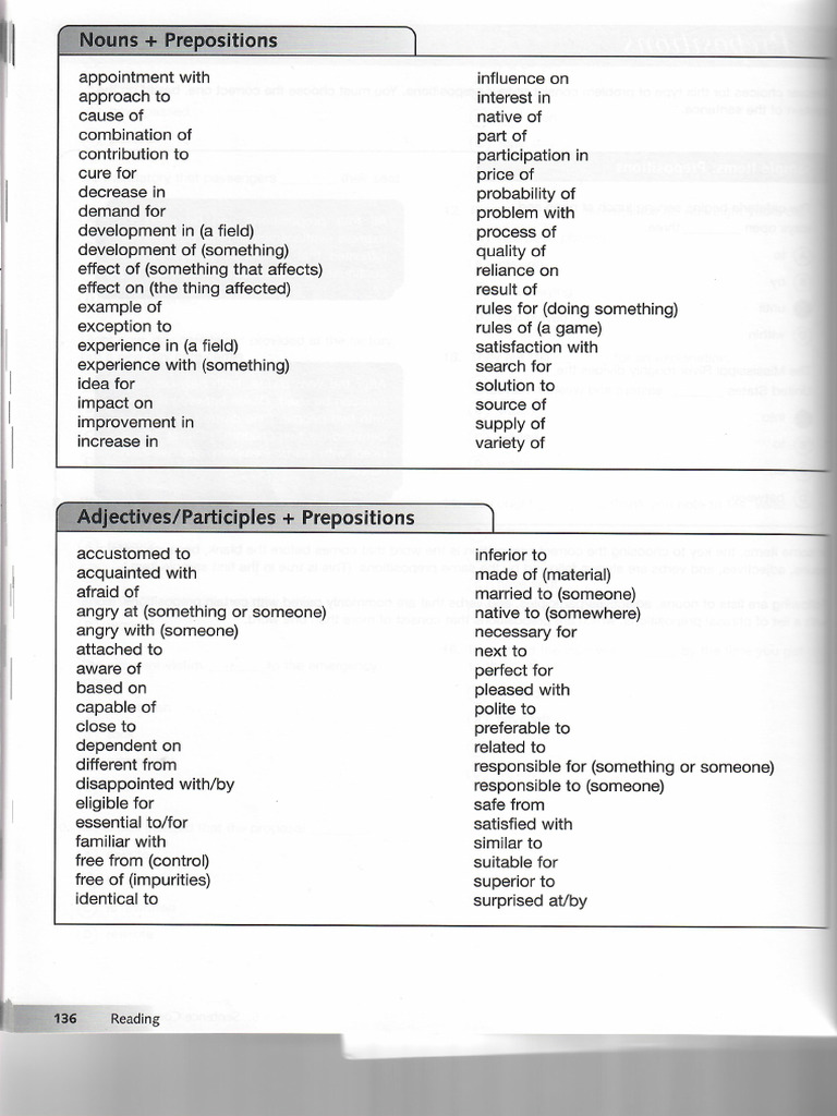 Prepositions | PDF