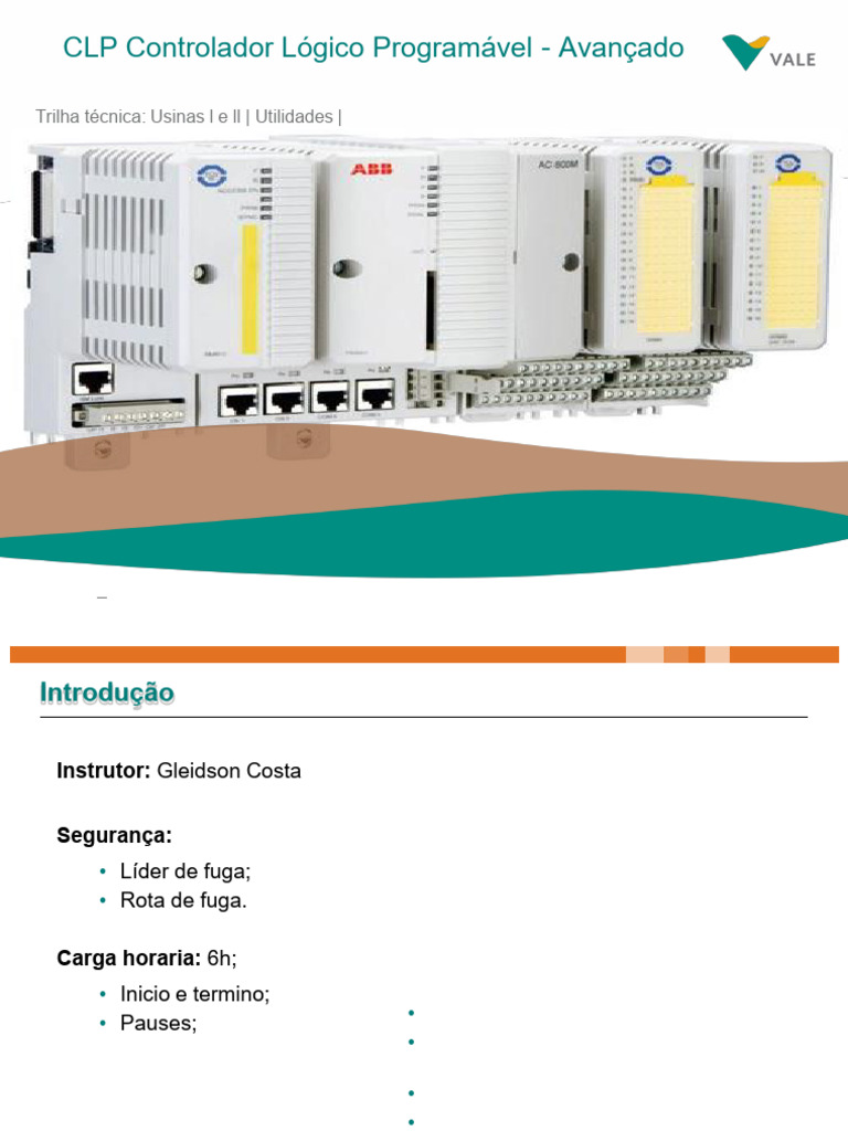 Configuração de CLP na Automação Industrial | PDF | Controlador lógico ...