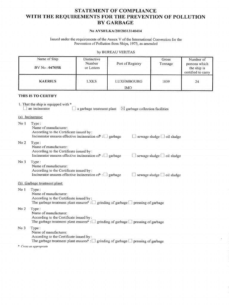 34 - kaerius - statement of compliance for prevention of pollution by ...