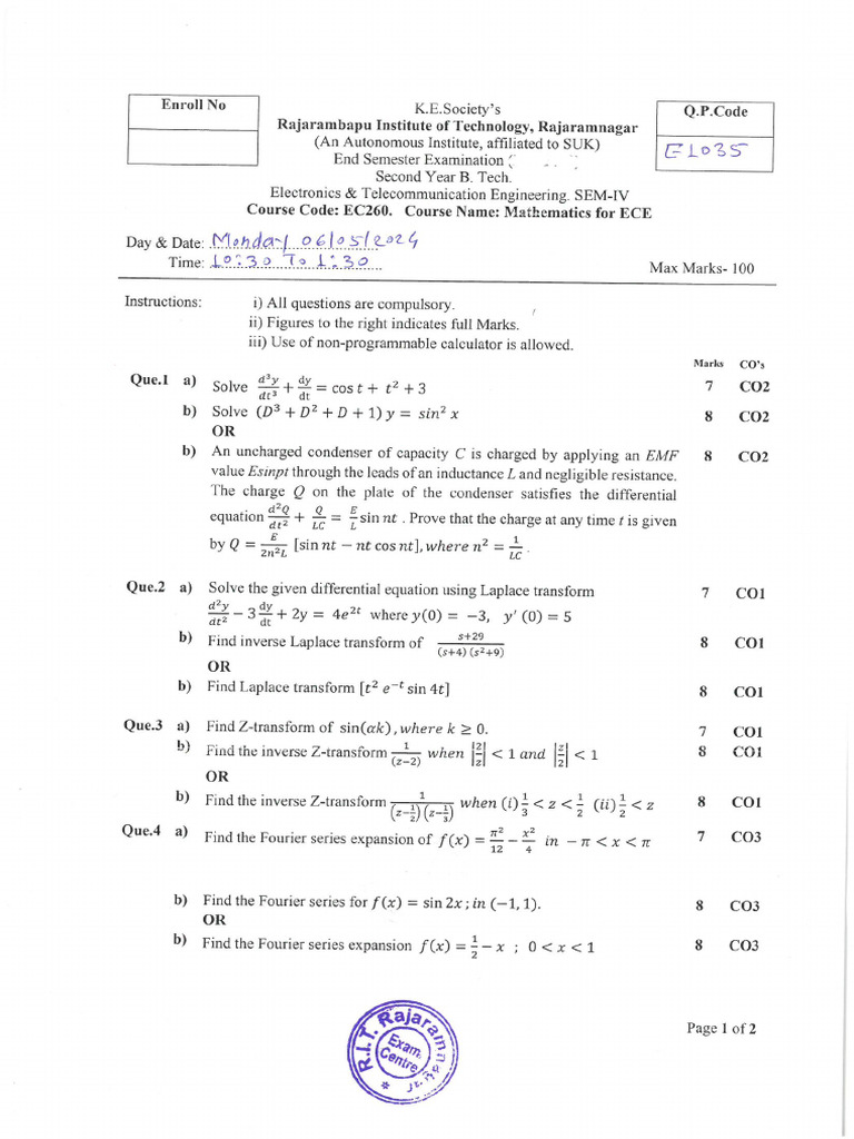 Ec260 (M3) | PDF