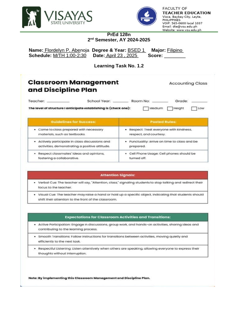 PrEd 123n LT1.1 | PDF