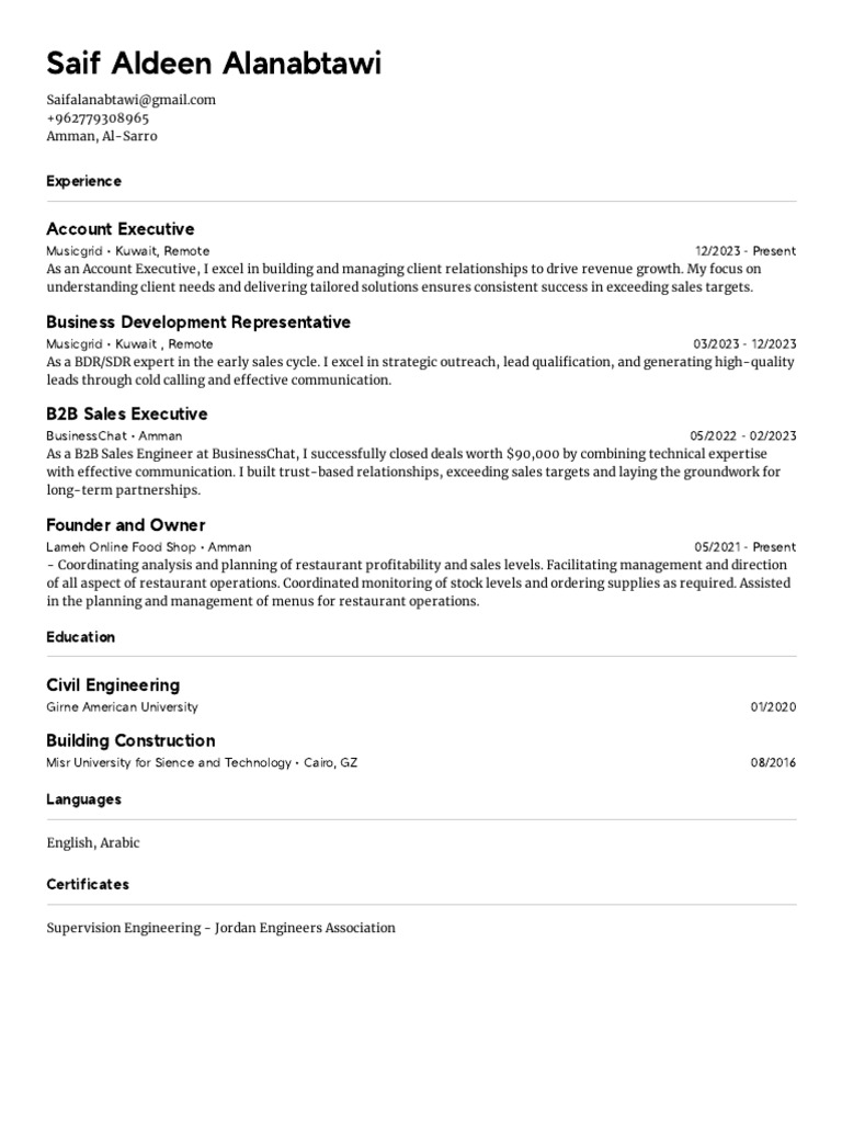 My Resume | PDF