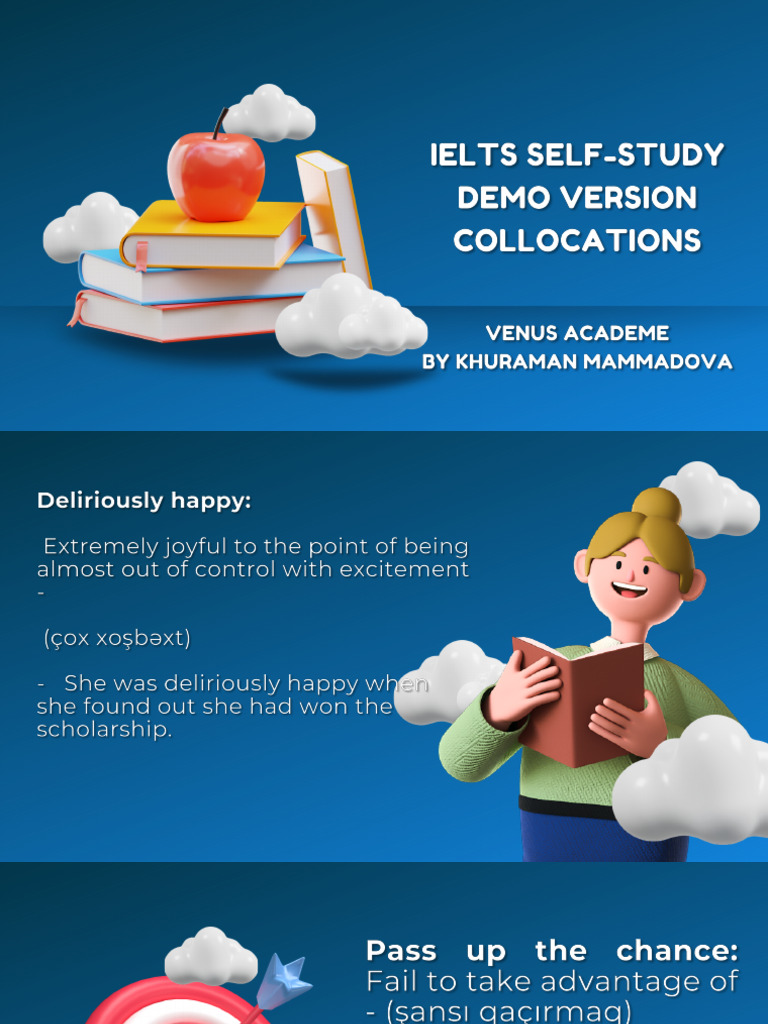 Ielts Self-Study Demo Collocations | PDF