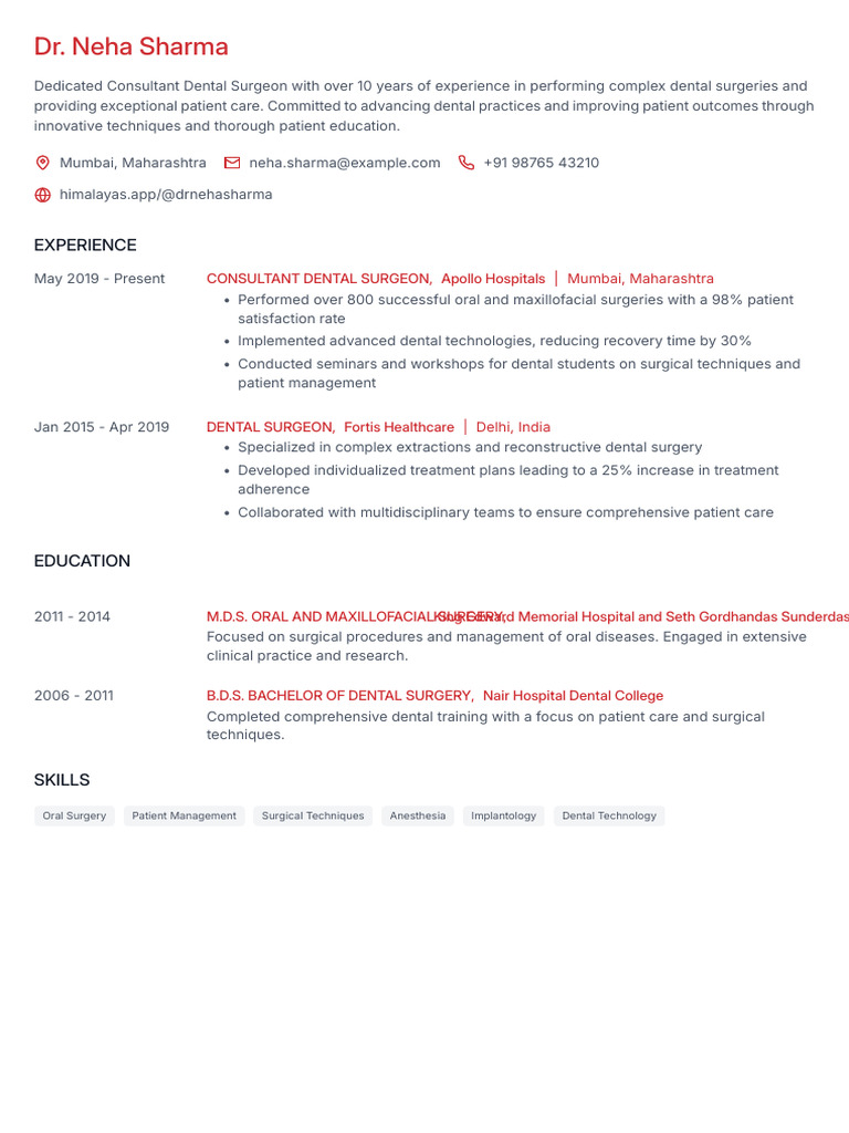 Dr. Neha Sharma-resume | PDF
