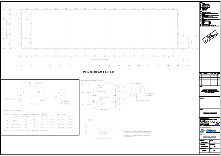 Foundation Drawings Layout1 | PDF