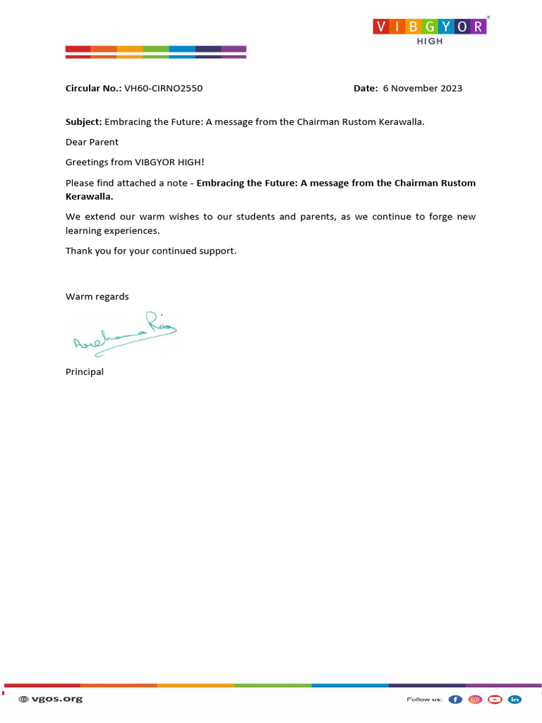 Circular-No 2550 | PDF