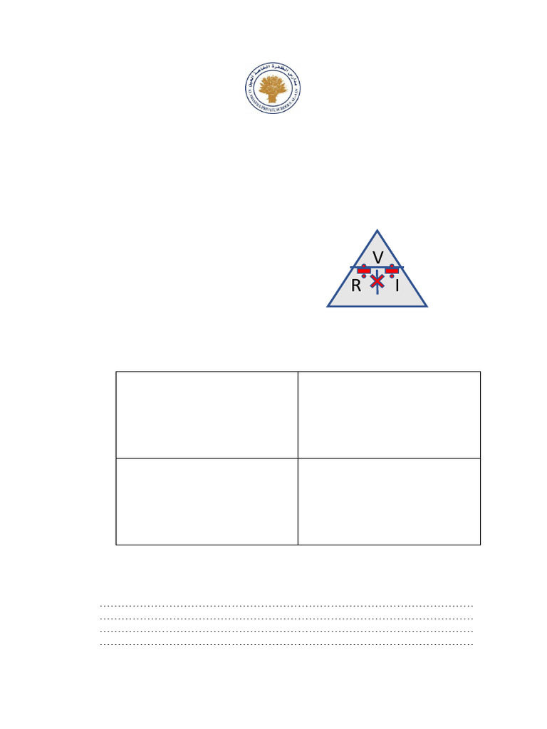 Grade 7 - Resistance (Worksheet) | PDF | Electrical Network | Physical ...