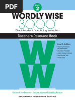 Wordly Wise 3000 Book 3 Answer Key | PDF