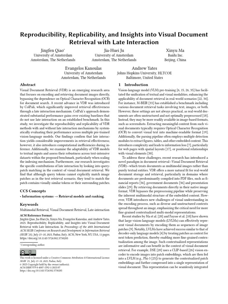 Visual Document | PDF | Information Retrieval | Computing